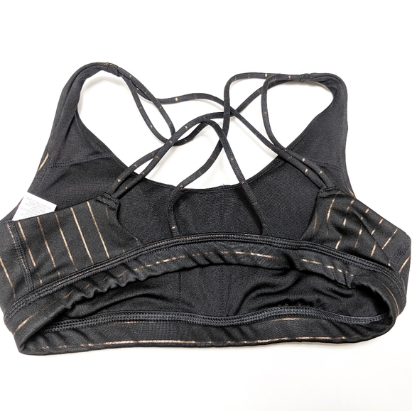 JoyLab | Intimates & Sleepwear | Joy Lab Black An Gold Sports Bra ...